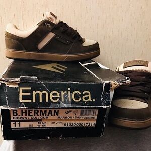 Emerica. | Shoes | Emerica Bryan Herman Vintage Skate Shoes Tangum Very ...